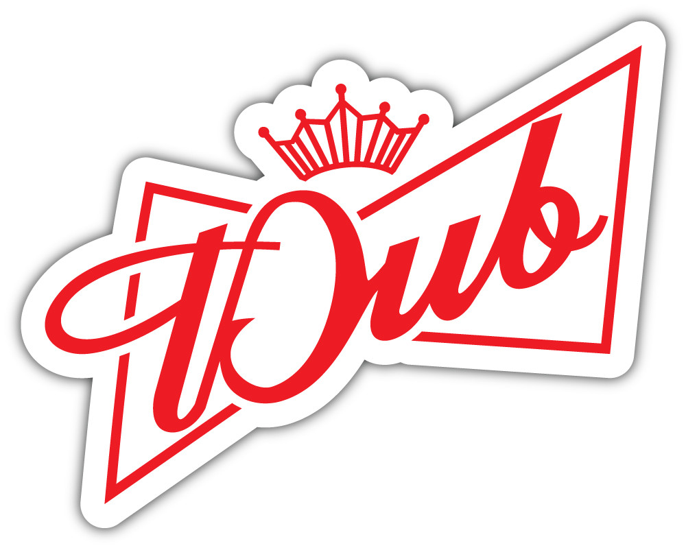 Dub Sticker Car Bumper Decal - 3'', 5'' or 6'' | eBay