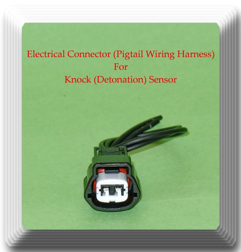 Knock Sensor W/ Electrical Connector Fits: FX35 FX45 G35 M35 M45 Q45 ...