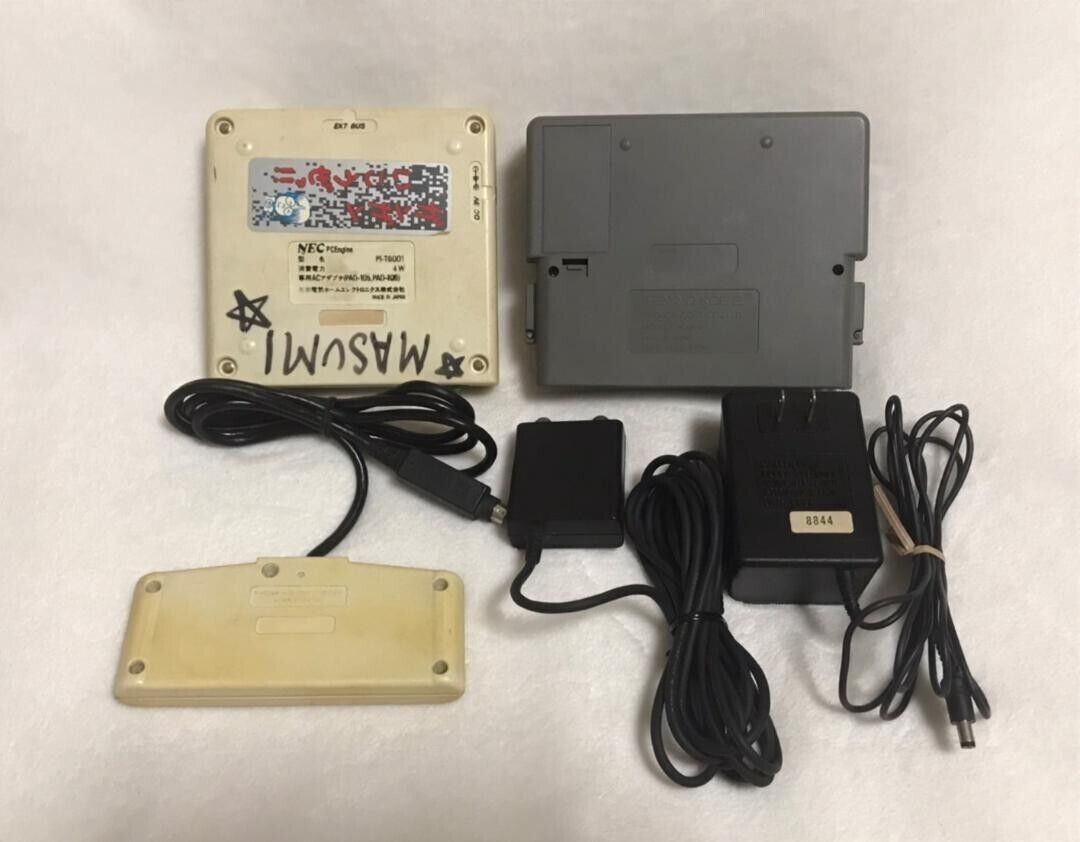 PC-Engine PI-TG001 White Console System with Controller Power Supply ...