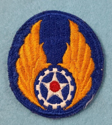 WW-2 US Army Air Corps, Air Material Command-Cut Edge-Snow Back Patch ...