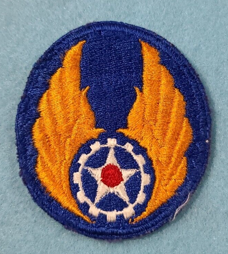 WW-2 US Army Air Corps, Air Material Command-Cut Edge-Snow Back Patch ...