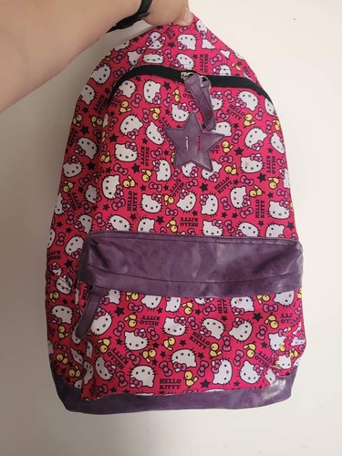 Hello Kitty Large 16" Backpack Leather Side An Bottom Prototype ...