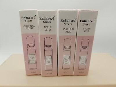 4~ ENHANCED SCENTS: Original, Exotic Lotus, Jasmine & Velvet Kiss ...