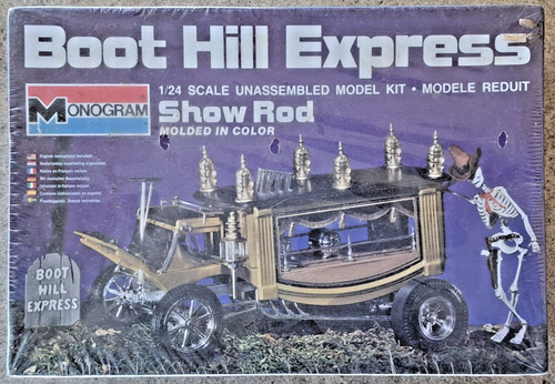 Monogram 1/24 Boot Hill Express Show Rod Hearse Stagecoach 1985 Model ...