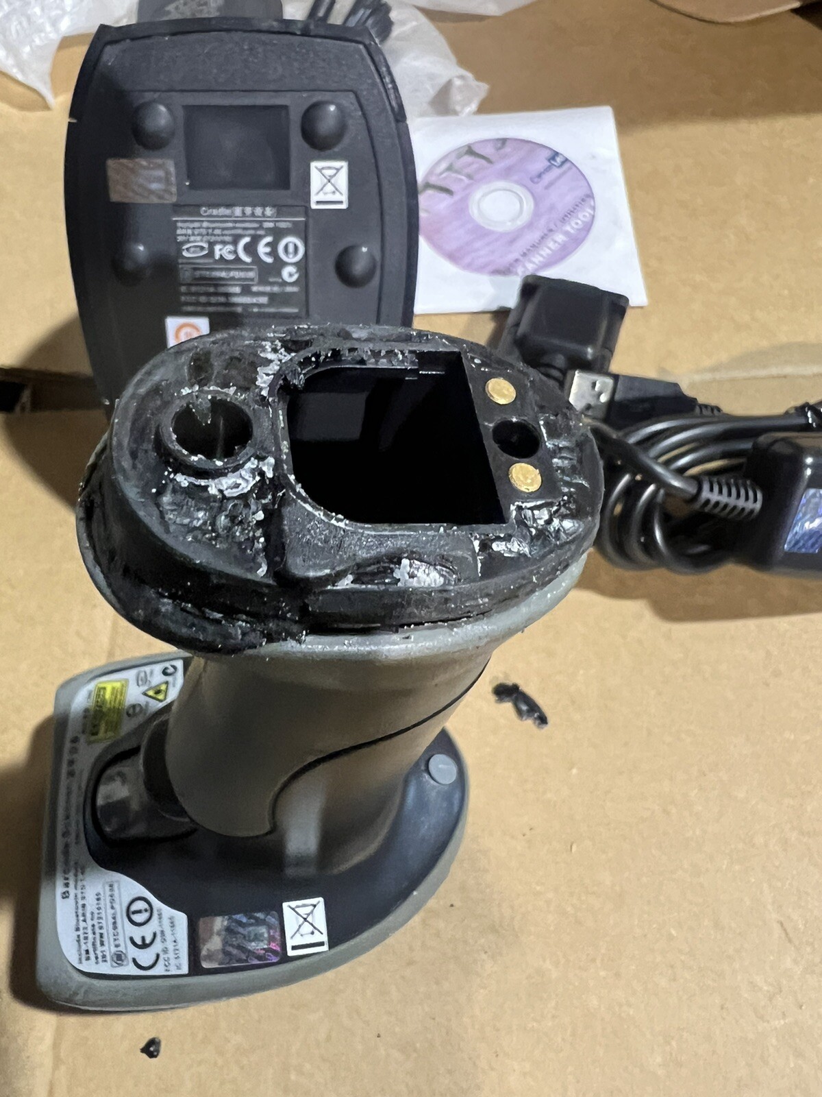 CipherLab Model 1266 BARCODE SCANNER KIT BLUETOOTH | eBay