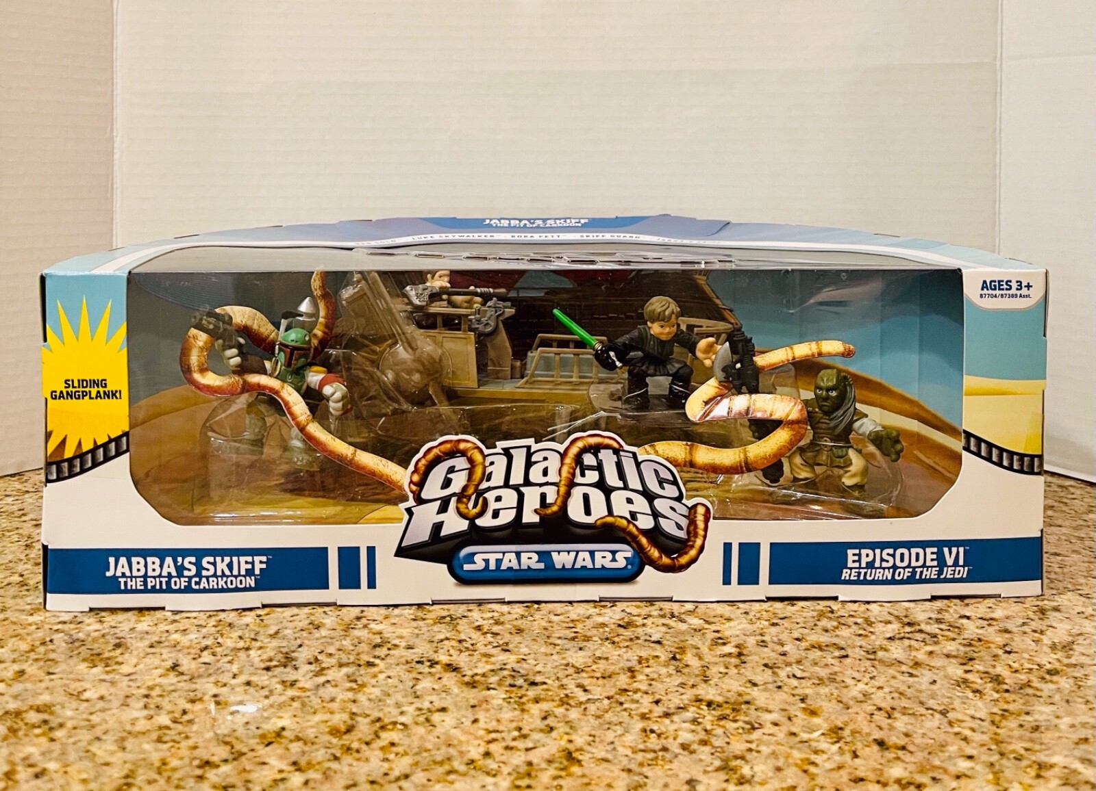 Star Wars Galactic Heroes Jabba's Skiff The Pit of Carkoon NEW NIB ...