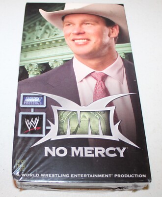 WWE No Mercy 2004 (New Sealed VHS, 2004) JBL, Undertaker, Kurt Angle ...