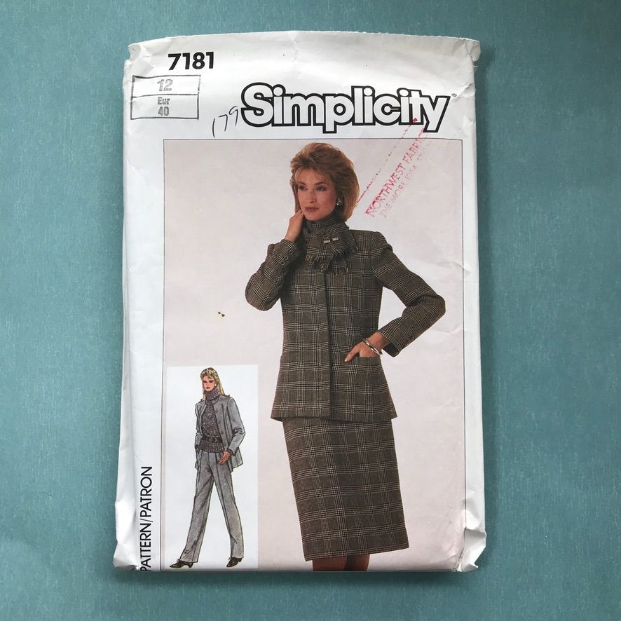Simplicity Pattern #7181 - Misses' Separates - Size 12 | eBay