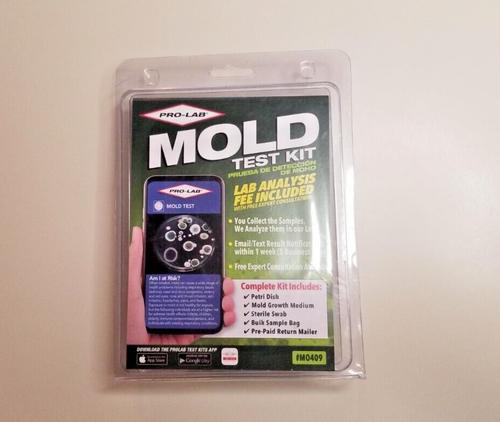 Pro-Lab Mold Test Kit, 1 Lab Fee Included. Air, Surface, Bulk Testing ...