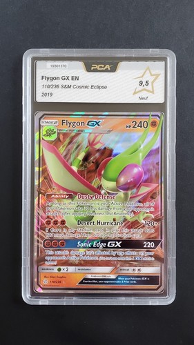 Carte Pokémon Flygon GX 110/236 - Eclipse Cosmique - EN English - PCA 9 ...