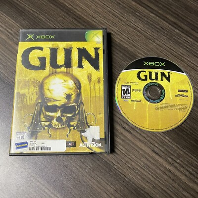 Gun Original XBOX Game Disc + Case 47875809659 | eBay