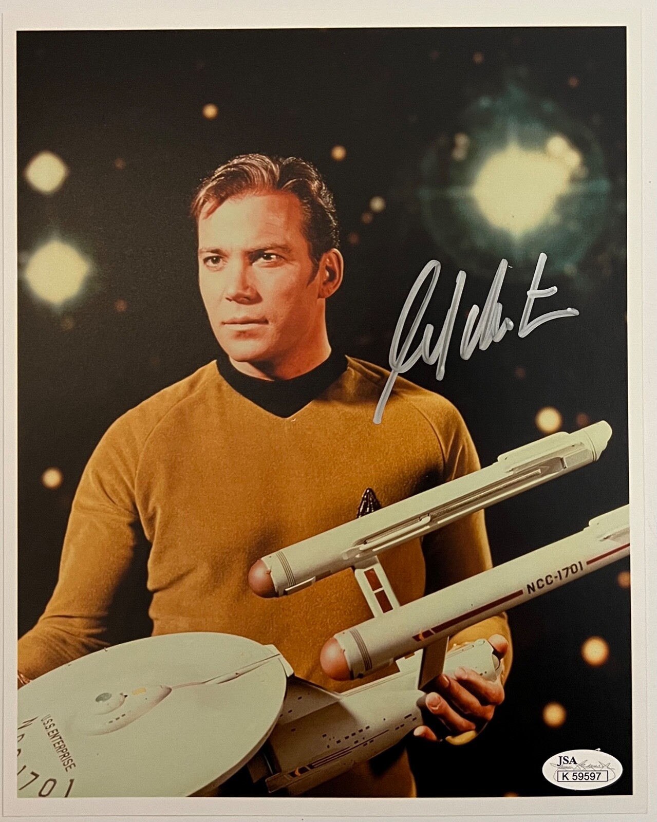 William Shatner Autographed Memorabilia | Signed Photo, Jersey ...