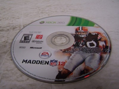 Madden NFL 12 (Microsoft Xbox 360, 2011) DISC ONLY 14633196481| eBay
