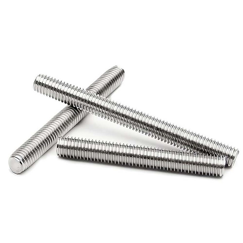 100pcs M5 x 25mm - A2 Stainless Threaded Bar - Rod Studding Allthread ...