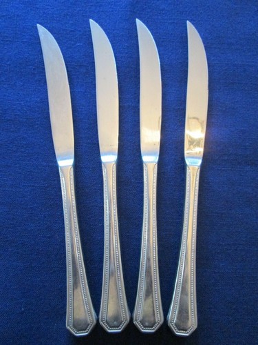 SET 4 STEAK KNIVES! Vintage The MAIN COURSE stainless: MNF38 pattern ...
