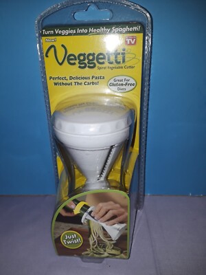 Veggetti Spiral Vegetable Cutter Slicer Pasta Salad Zucchini Gadget ...
