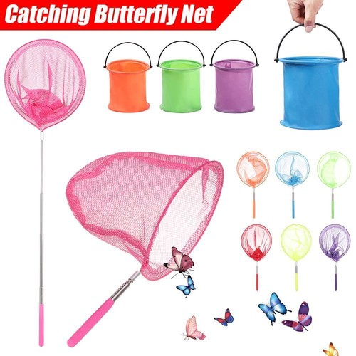 Insect Cage Bug Catching Net Catch Tadpole Fish Bucket Butterfly ...