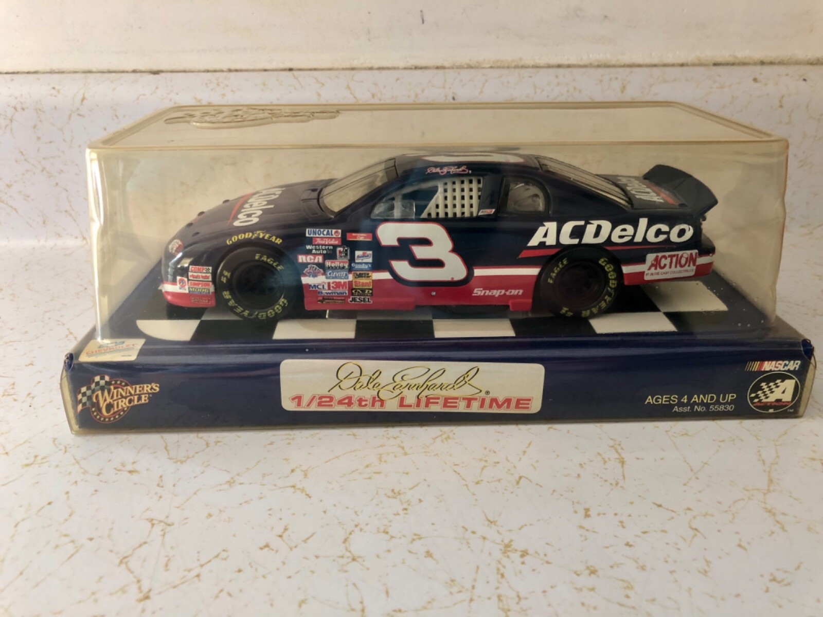 Winners Circle 2001 Dale Earnhardt 1/24th Lifetime AC Delco Car | eBay