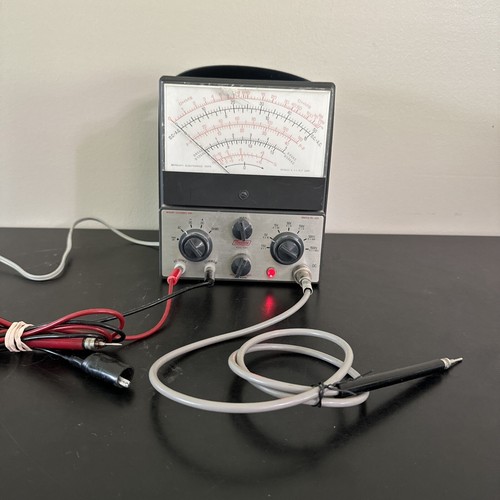 Vintage Vacuum Tube Voltmeter Mercury 1700A -Powers Up | eBay