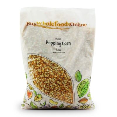 Organic Popping Corn 2.5kg | BWFO | Free UK Mainland P&P | eBay UK