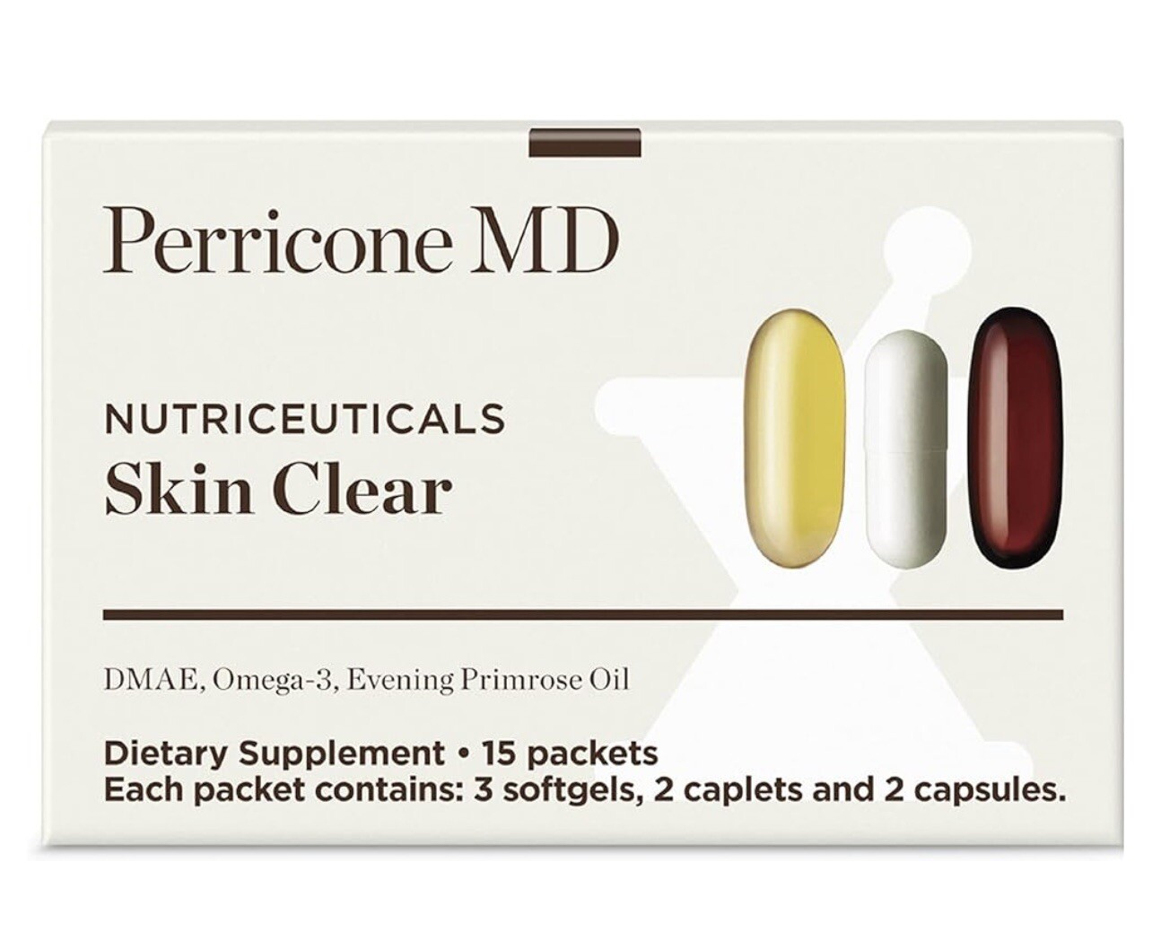 Perricone MD Nutriceuticals Skin Clear Dietary Supplements 30 Days Exp ...