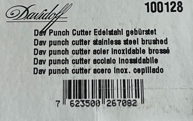 Davidoff Duocut Punch Cutter - Silver for sale online | eBay