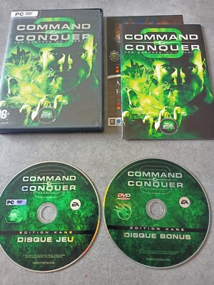 (PC-05) Jeu PC - Command & Conquer: Les Guerres du Tiberium - Edition Kane | eBay