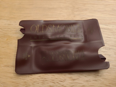 Vintage Oldsmobile Emergency Plastic Keys For The New Generation Buick ...
