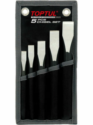 Toptul Professional 5 Piece Metric Cold Chisel Set Metric 10 - 22mm ...