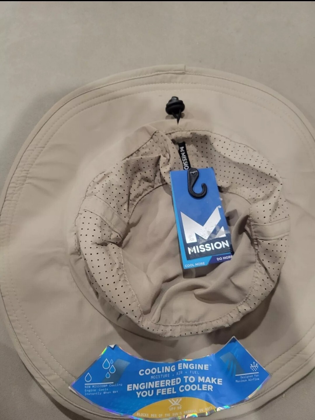 Mission Cooing Engine Unisex 1 Size Fits All Booney Hat Magic Cooling ...