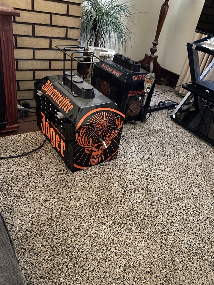 Jagermeister Tap Machine JEMUS Model 3 Bottle Shot Dispenser Chiller | eBay