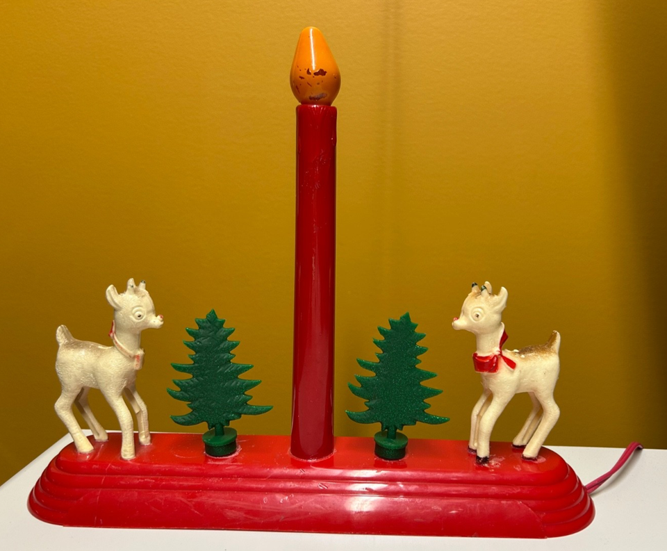 Green Tree for Snowman Santa Blow Mold Royal Electric Royalite ...