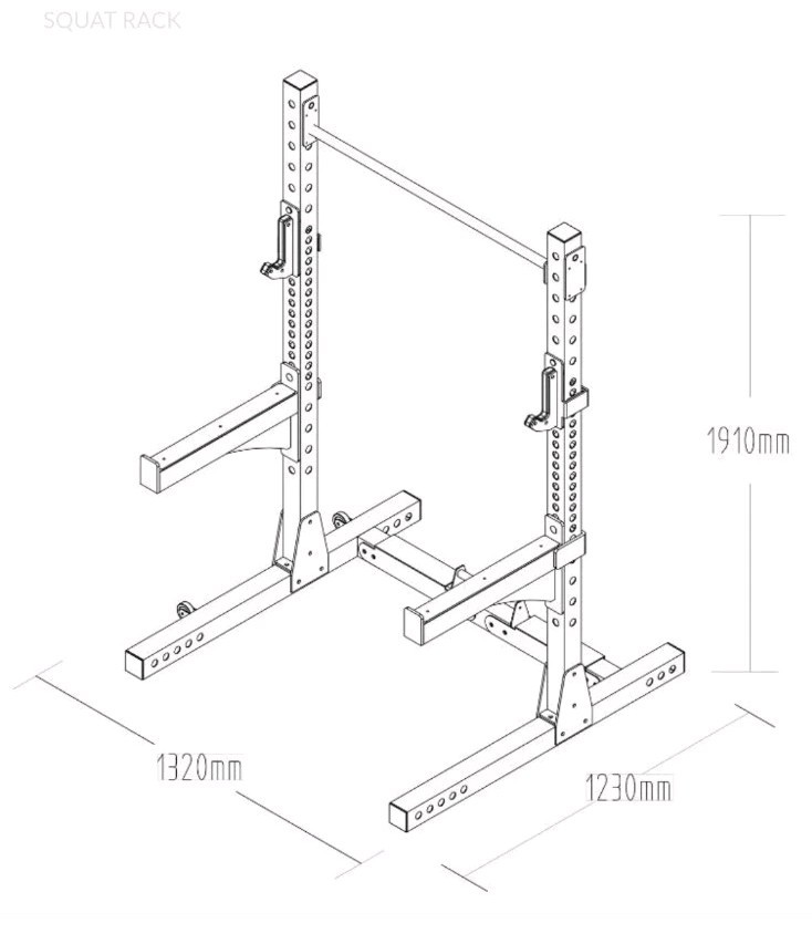 Primal Strength Monster Serie Folding Squat Rack rrp £699 | eBay UK