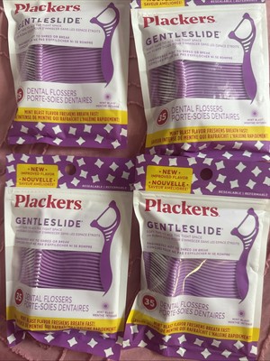 Lot of 8 Plackers Dental Flossers Mint Blast 35 Floss Picks (Total 280 Picks) | eBay