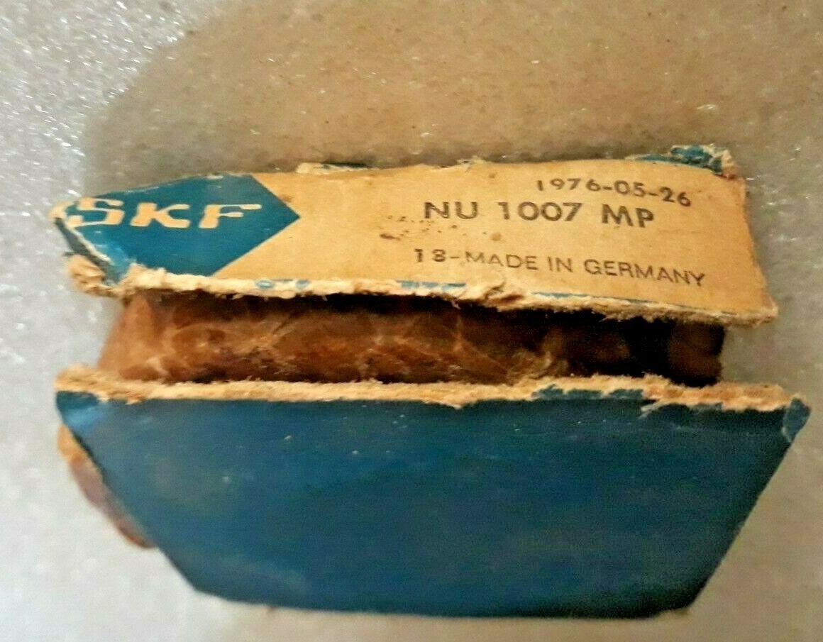 SKF NU 1007 MP 35x62x14MM Cylindrical Roller Bearing BRONZE CAGE ...