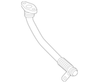 Mercedes Benz Genuine E 350 E 300 2017-2023 Oil Return Tube OE ...