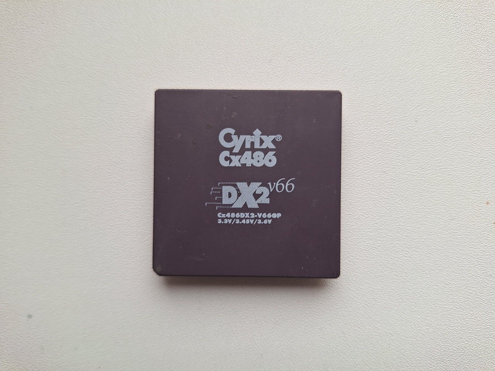 Cyrix Cx486DX2-V66GP 3.3V 3.45V 3.6V 486DX2-66 Vintage CPU GOLD | eBay