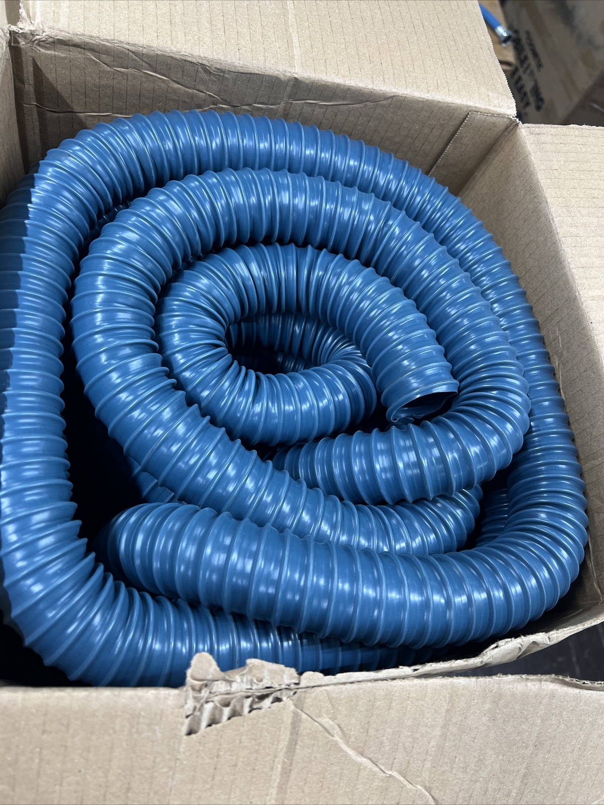 Flexaust 8111015000 R2 Blue Lightweight Hose 50' 1.5" Inside Dia. | eBay