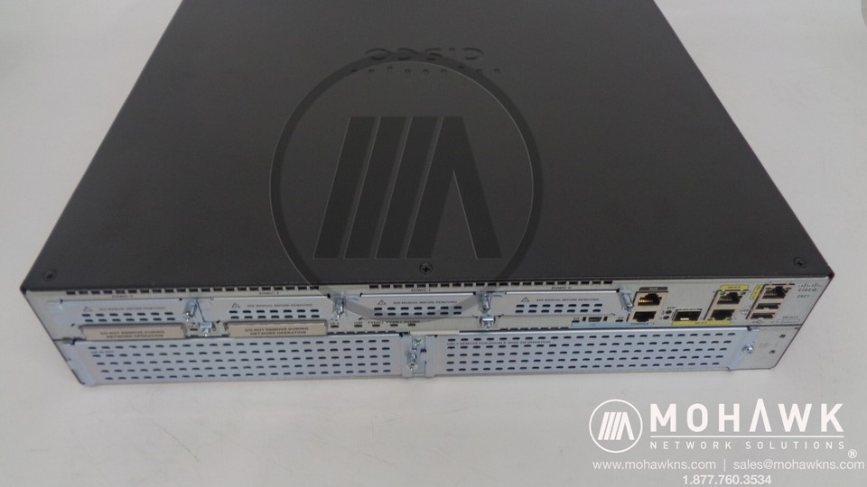 CISCO CISCO2921/K9 2900 SERIES INTEGRATED 3-PORT GIGABIT SERVICE ROUTER ...