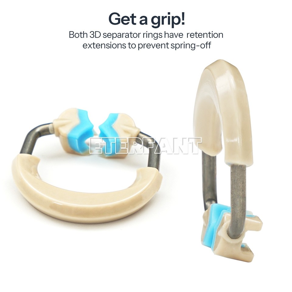 Dental 3D Separator Matrix Bands Rings Matrices Clip Clamp Titanium Fit Garrison | eBay