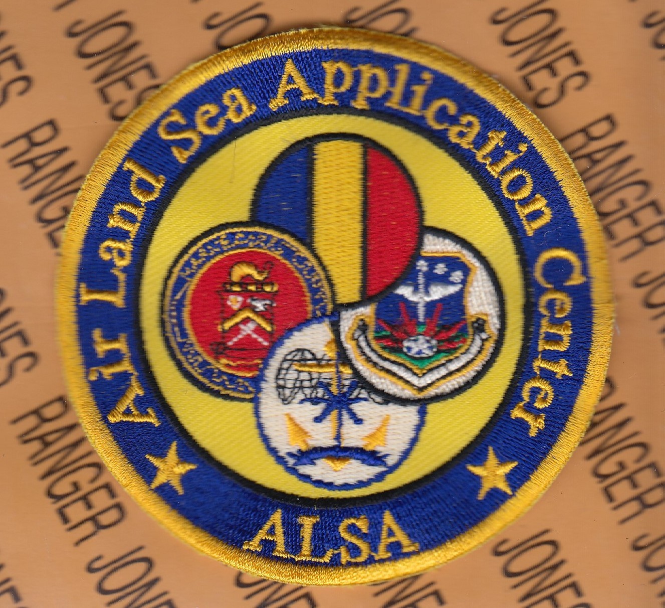 US Army ALSA Air Land Sea Application Center 3.75 inch pocket patch c/e ...