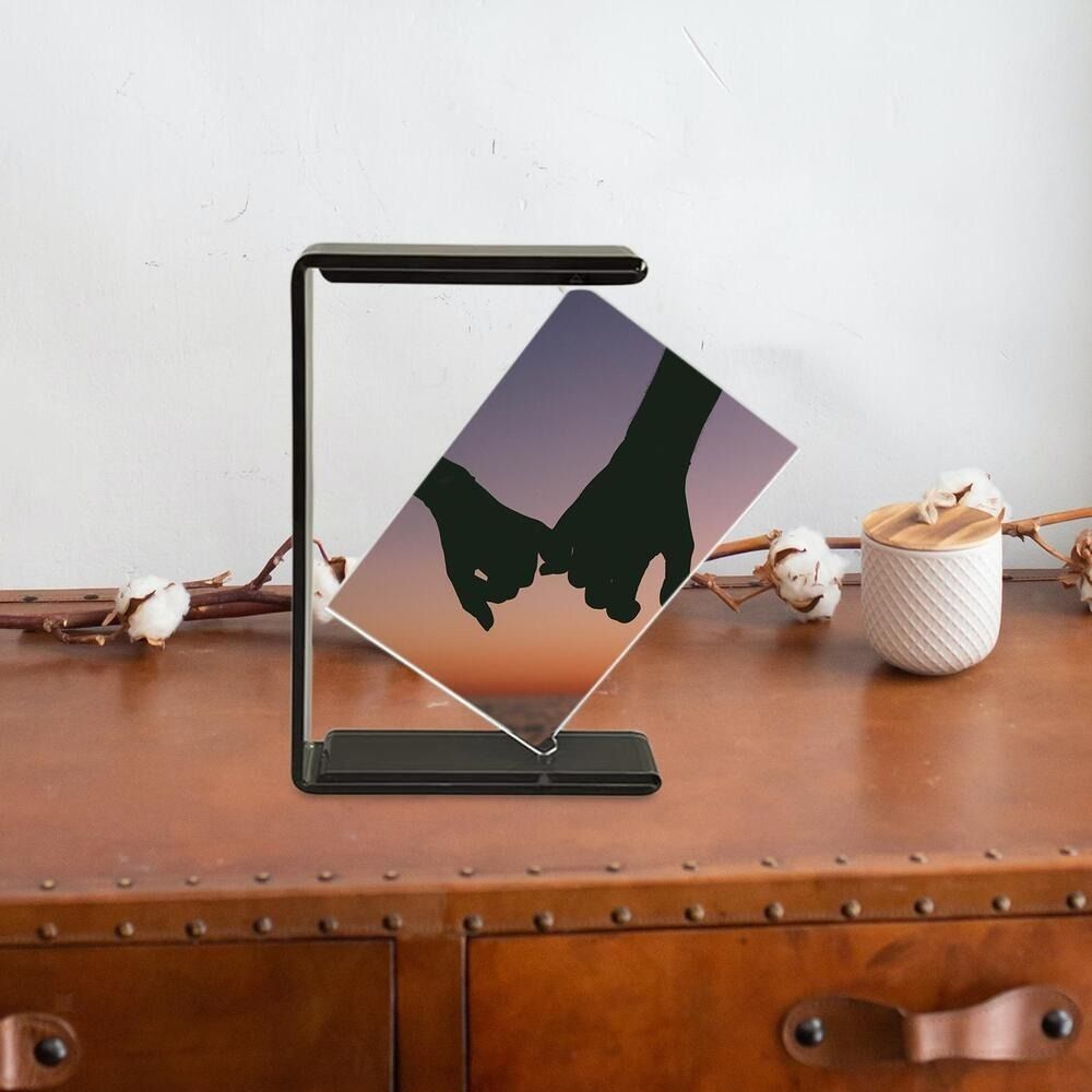 Acrylic Postcard Display Gift Photo Frame New Rotating Photo Frame ...