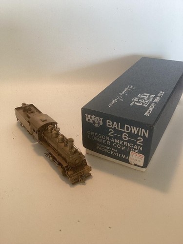 HO United Models Brass Baldwin 2-6-2 Oregon American Lumber Co. #105 | eBay