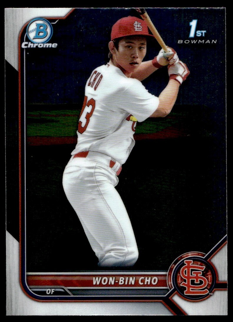 2022 Bowman Chrome Won-Bin Cho A15 St. Louis Cardinals #BCP-154 | eBay