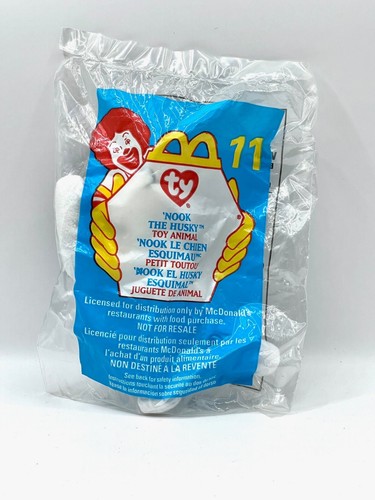 Ty Teeny Beanie Baby Nook The Husky Stuffed Animal Plush Soft Toy for ...