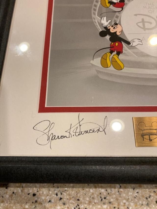 Disney MGM Studio Cel - Mickey Mouse Climbing The Disney Animation Film ...