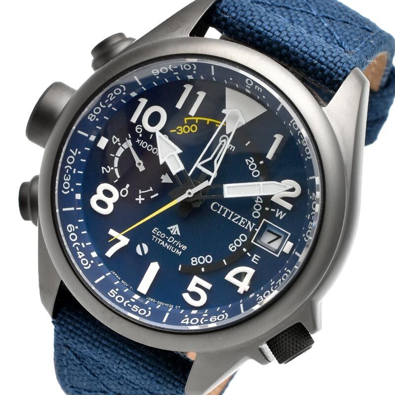 CITIZEN PROMASTER LAND BN4065-07L Eco-Drive ALTICHRON Titanium Solar ...