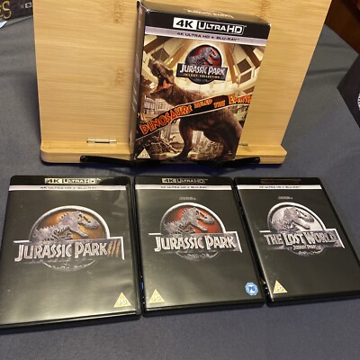 Jurassic Park Trilogy (4K UHD Blu-ray) B.D. Wong Jeff Goldblum William ...