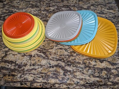 tupperware replacement lids servalier round or square choose pick color ...