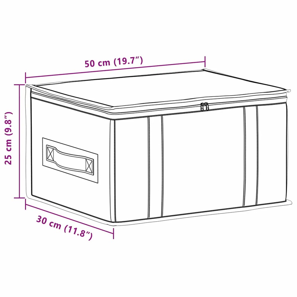 Storage Box with Transparent Top Window 6 pcs Grey vidaXL | eBay UK